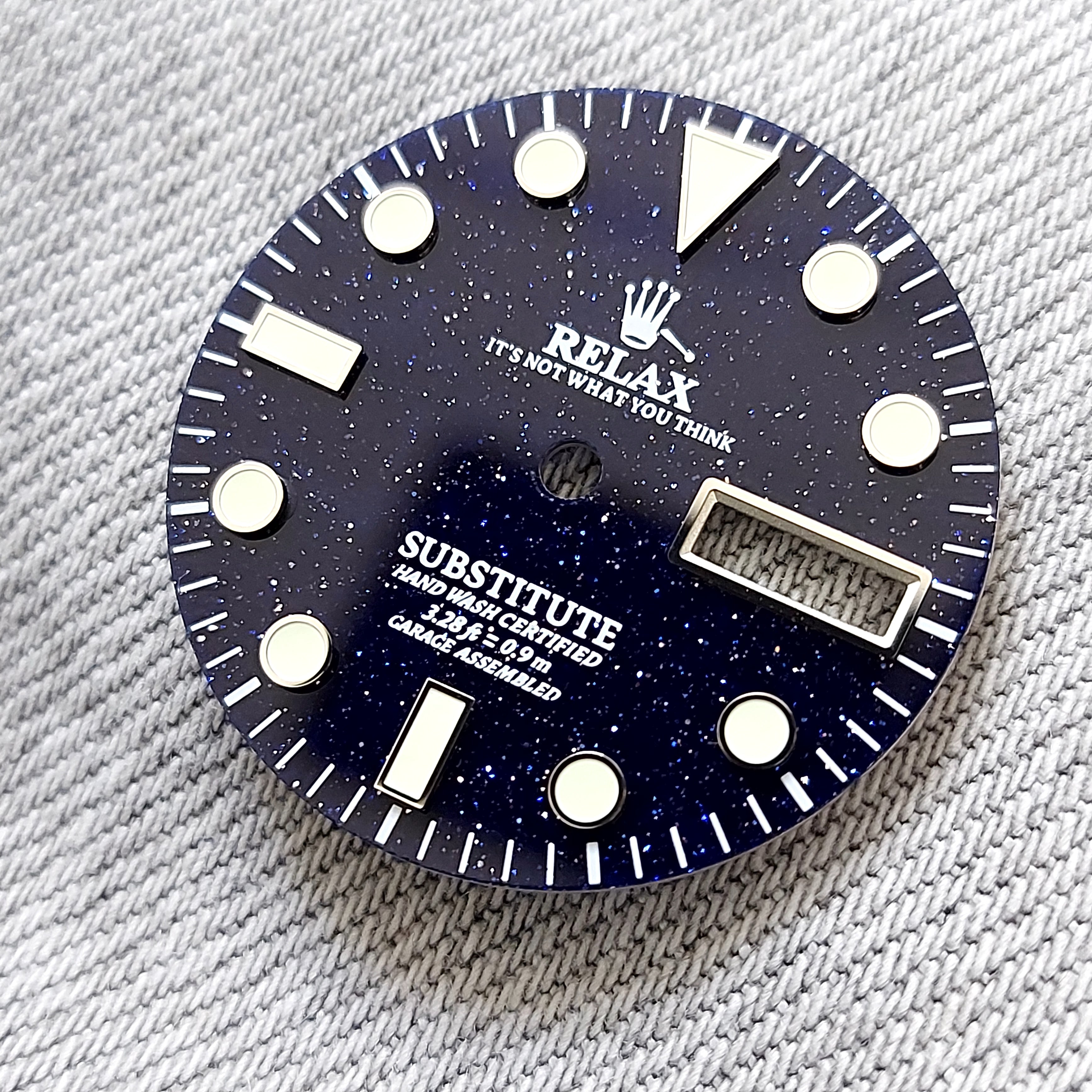 dial maker shop seiko mod dial -Stone dial