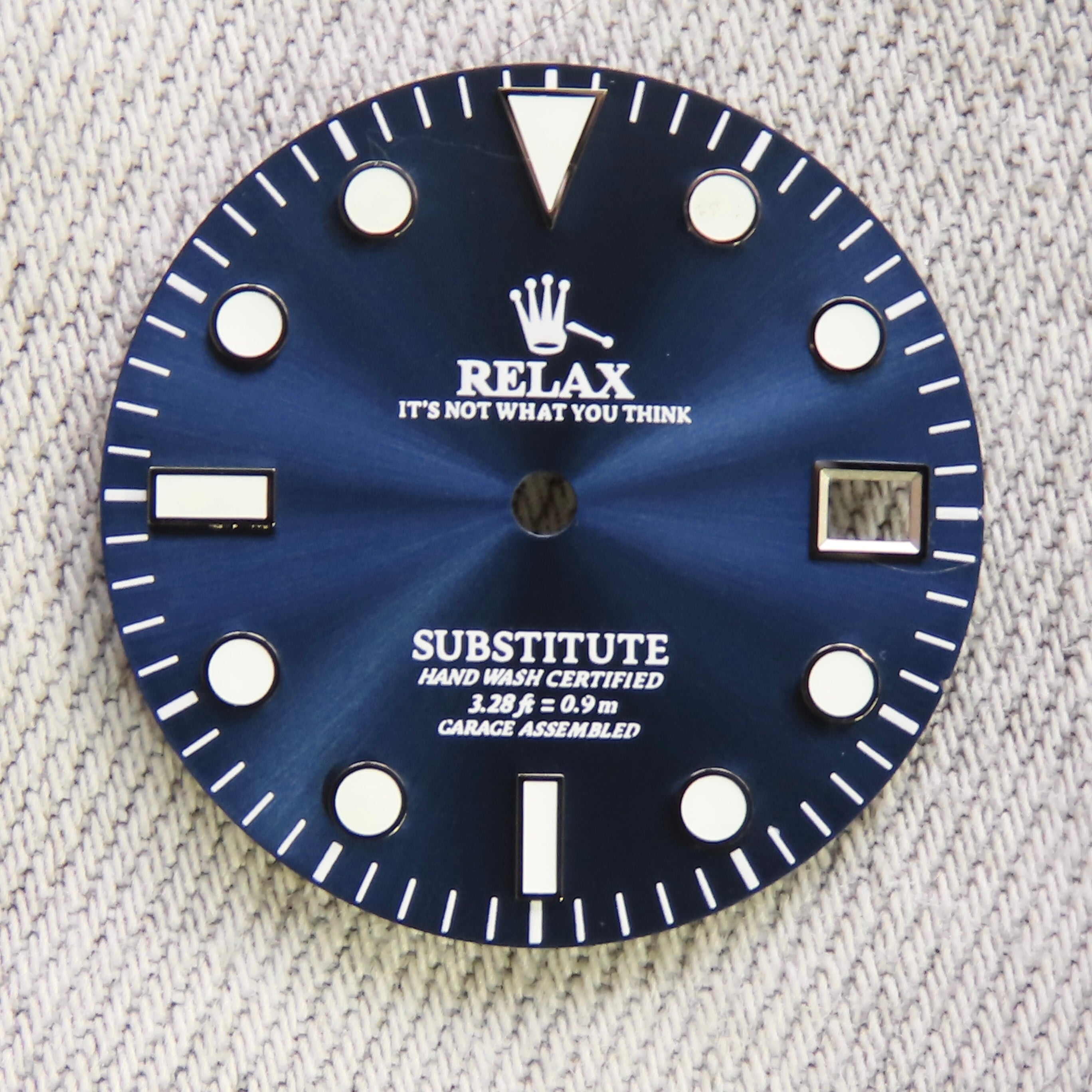 Seiko mod dial , Seiko mod parts ,Dial Maker - Matt Grey Dial – dial ...