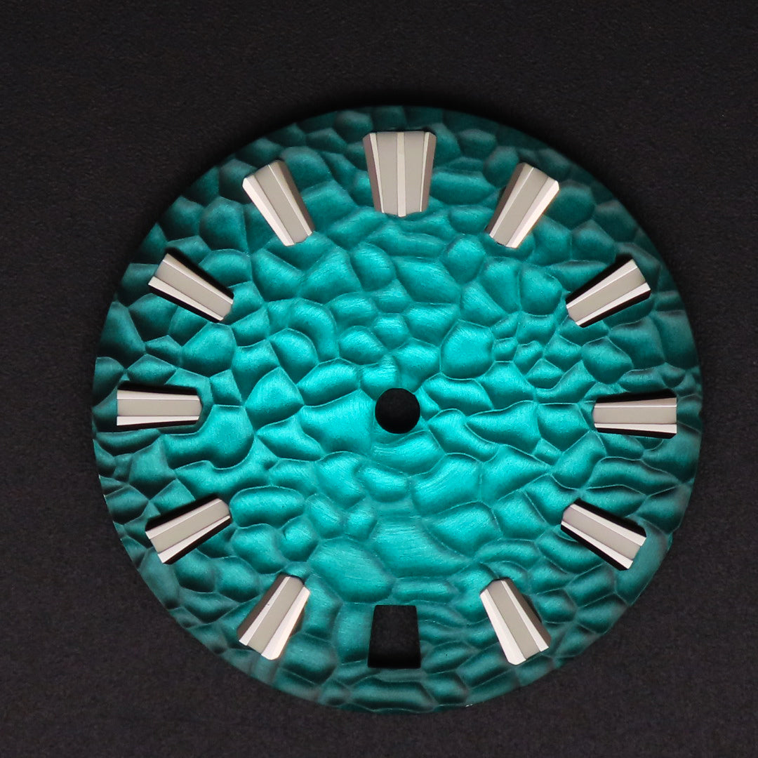 Seiko mod dial , Seiko mod parts ,Dial Maker - Blue enamel dial – dial ...
