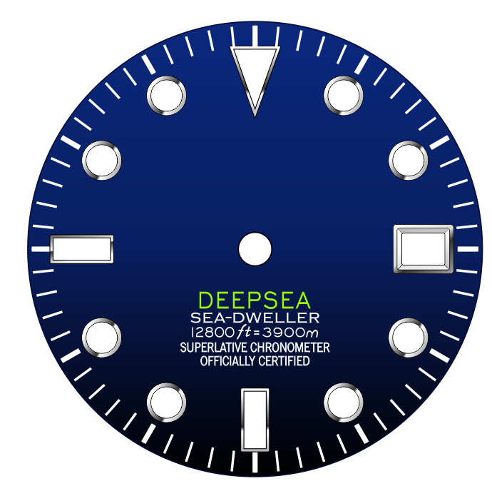 Seiko mod dial , Seiko mod parts ,Dial Maker - Matt Grey Dial – dial ...