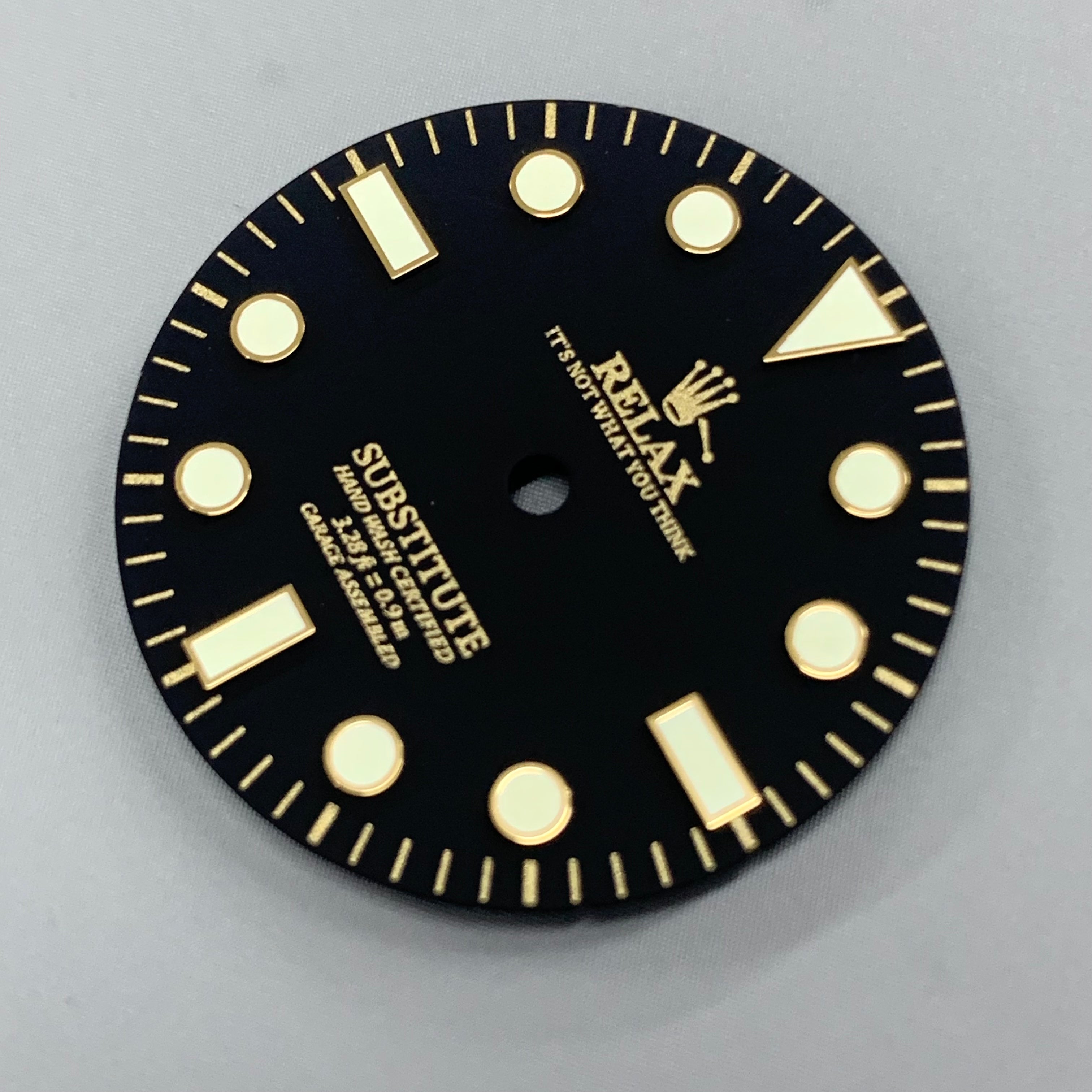 Seiko mod dial , Seiko mod parts ,Dial Maker - Matt Grey Dial – dial ...