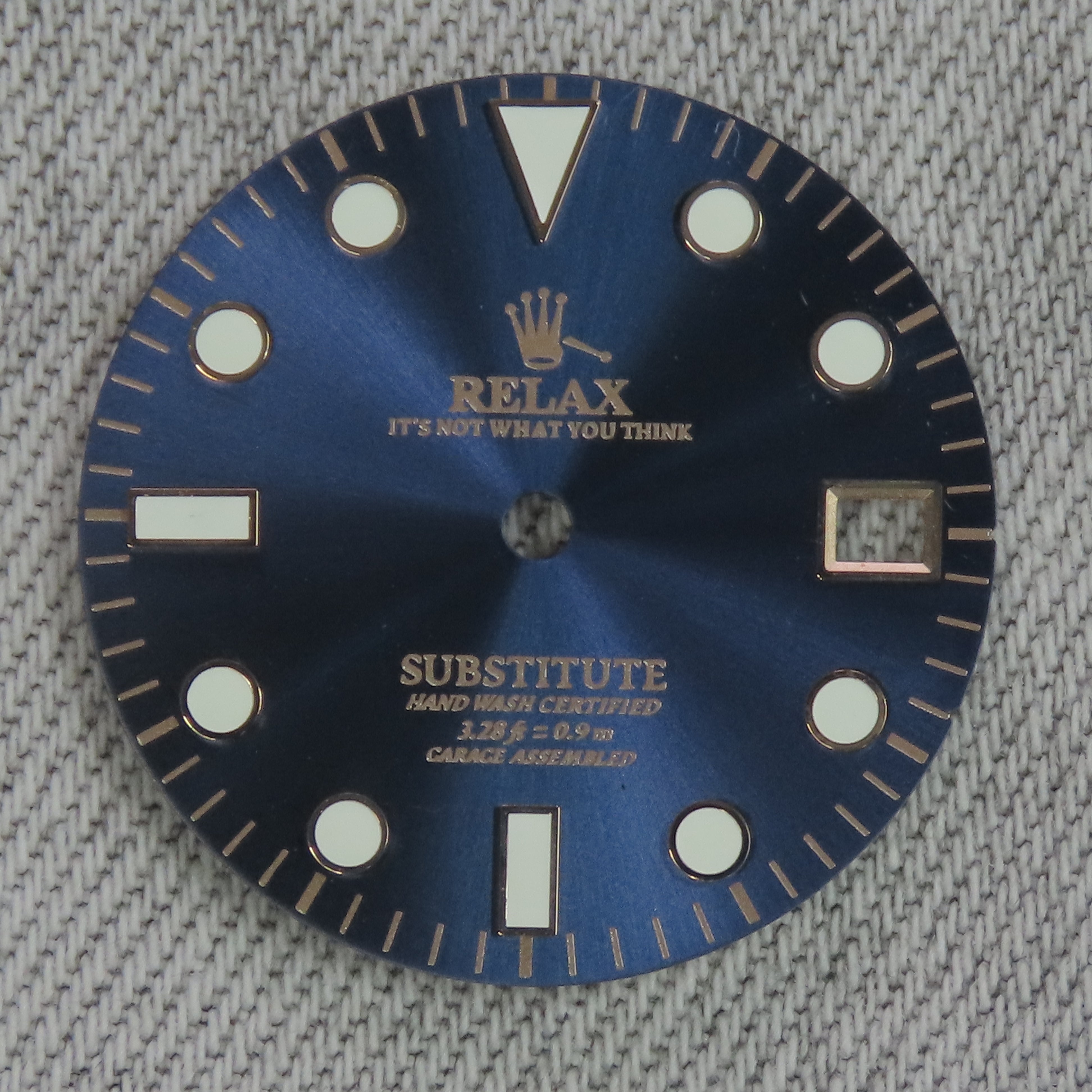 Seiko mod dial , Seiko mod parts ,Dial Maker - Matt Grey Dial – dial ...