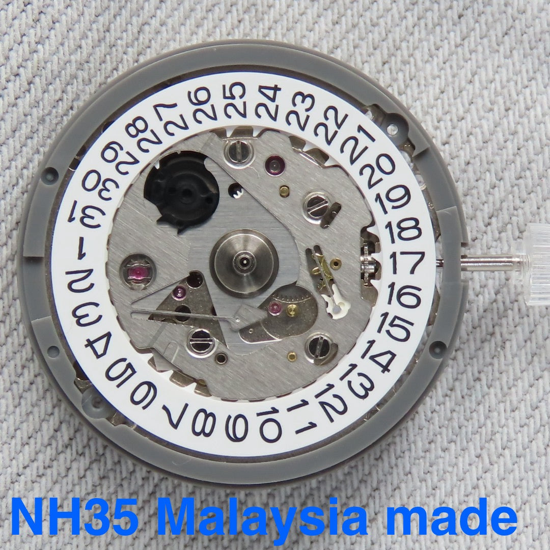 Malaysia Made-Seiko (TMI) NH35 Automatic Movement – dial maker shop