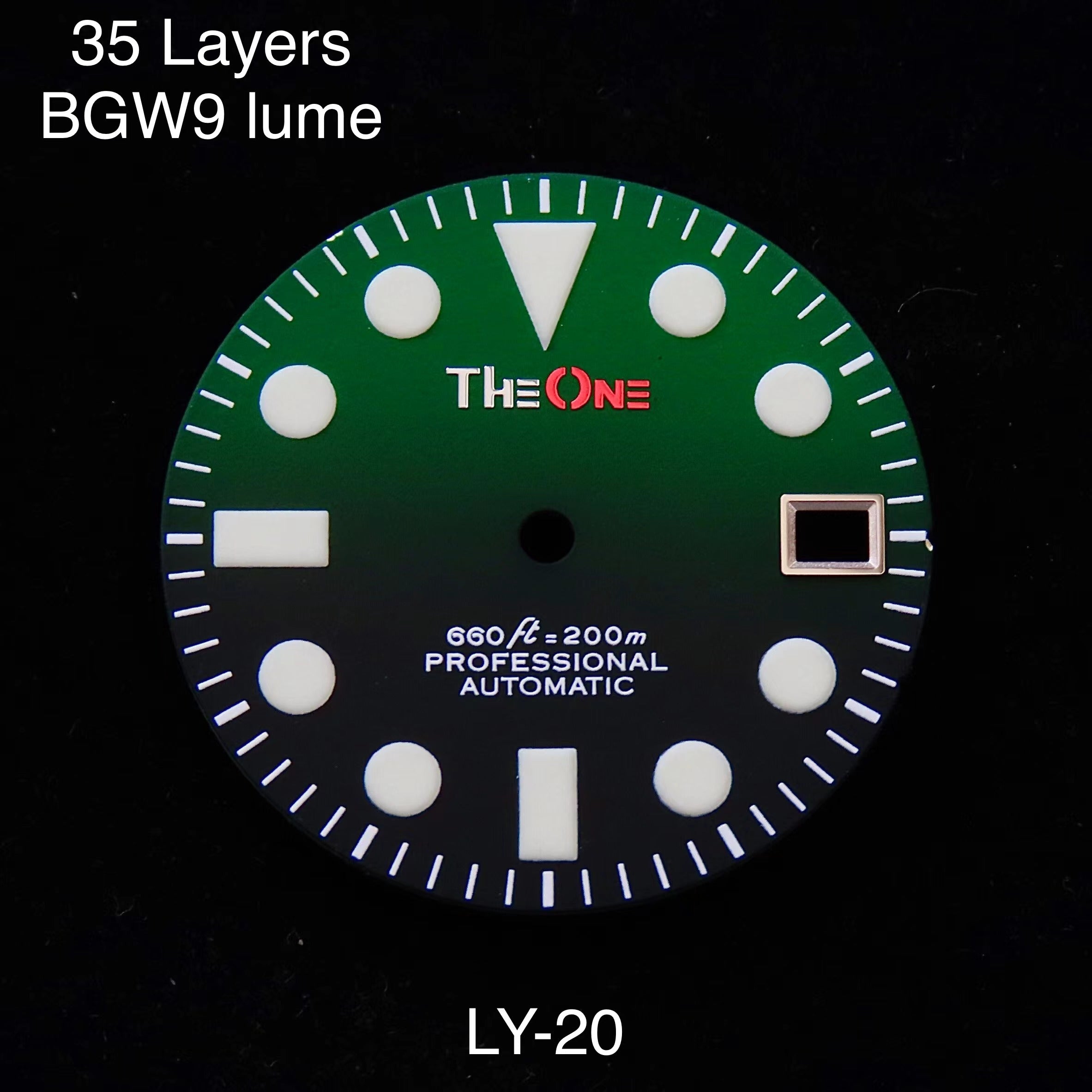 50 Layers Lume Dial – dial maker shop