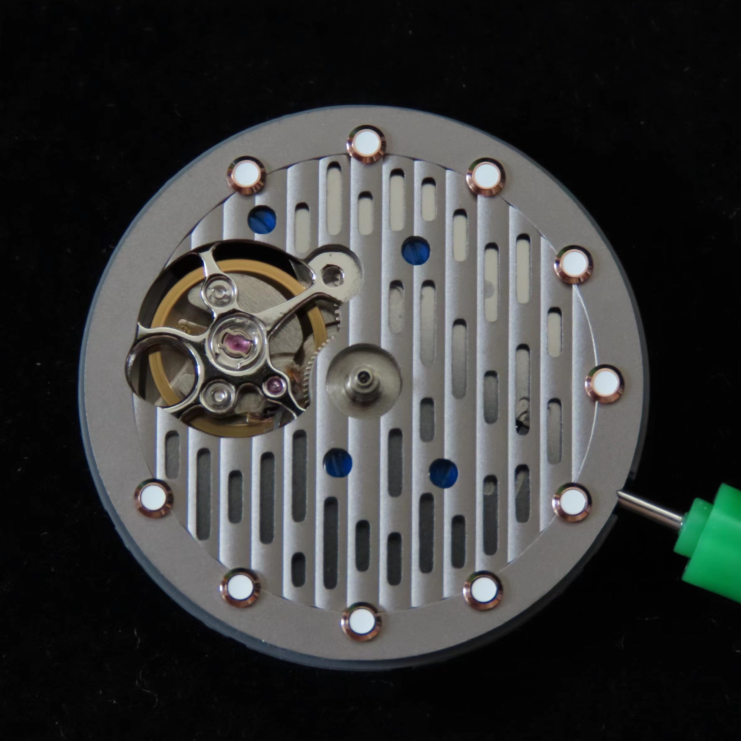 Dial Maker - Skeletonized Dial for NH38 (Grey color) – dial maker shop