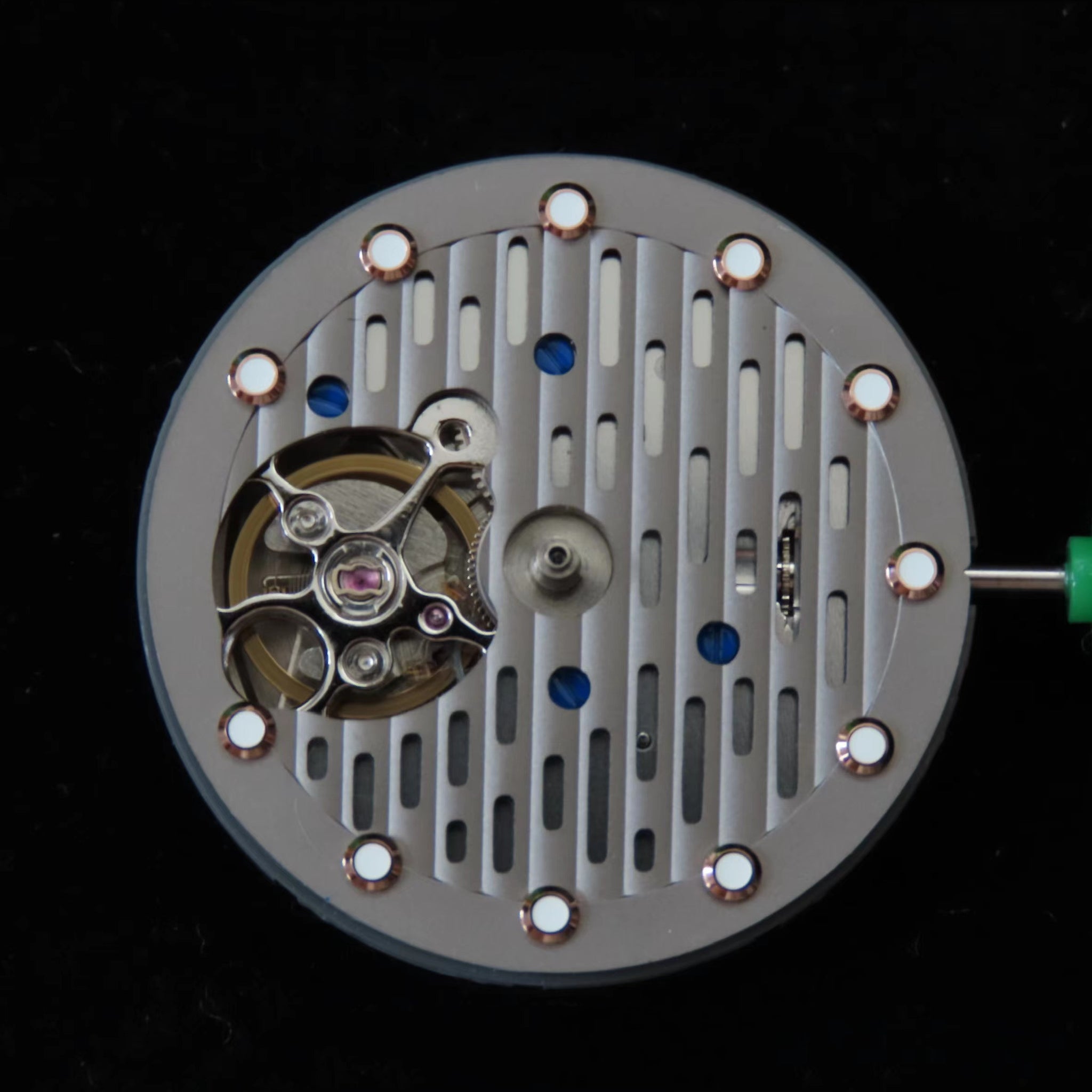 Dial Maker - Skeletonized Dial for NH38 (Grey color) – dial maker shop
