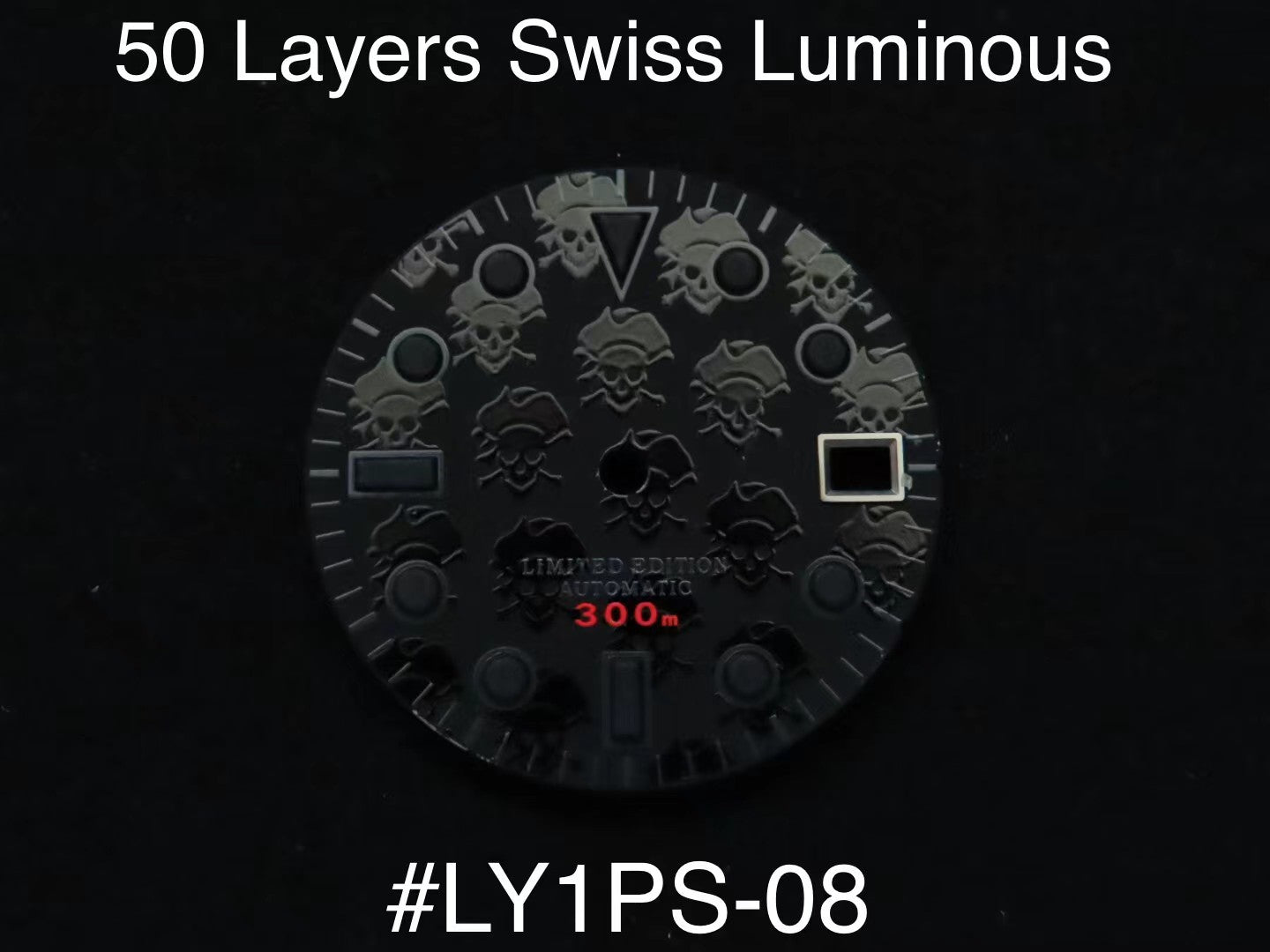 Dial maker - 50 layers lume dial - Pirate dial – dial maker shop