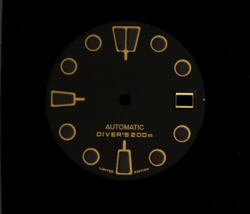 Seiko mod parts watches Dial maker - 50 layers lume dial – dial maker shop