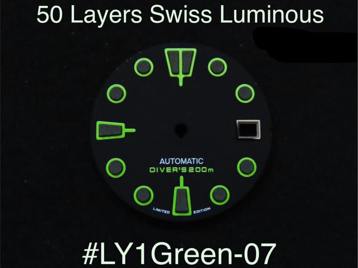 50 Layers Lume Dial – dial maker shop