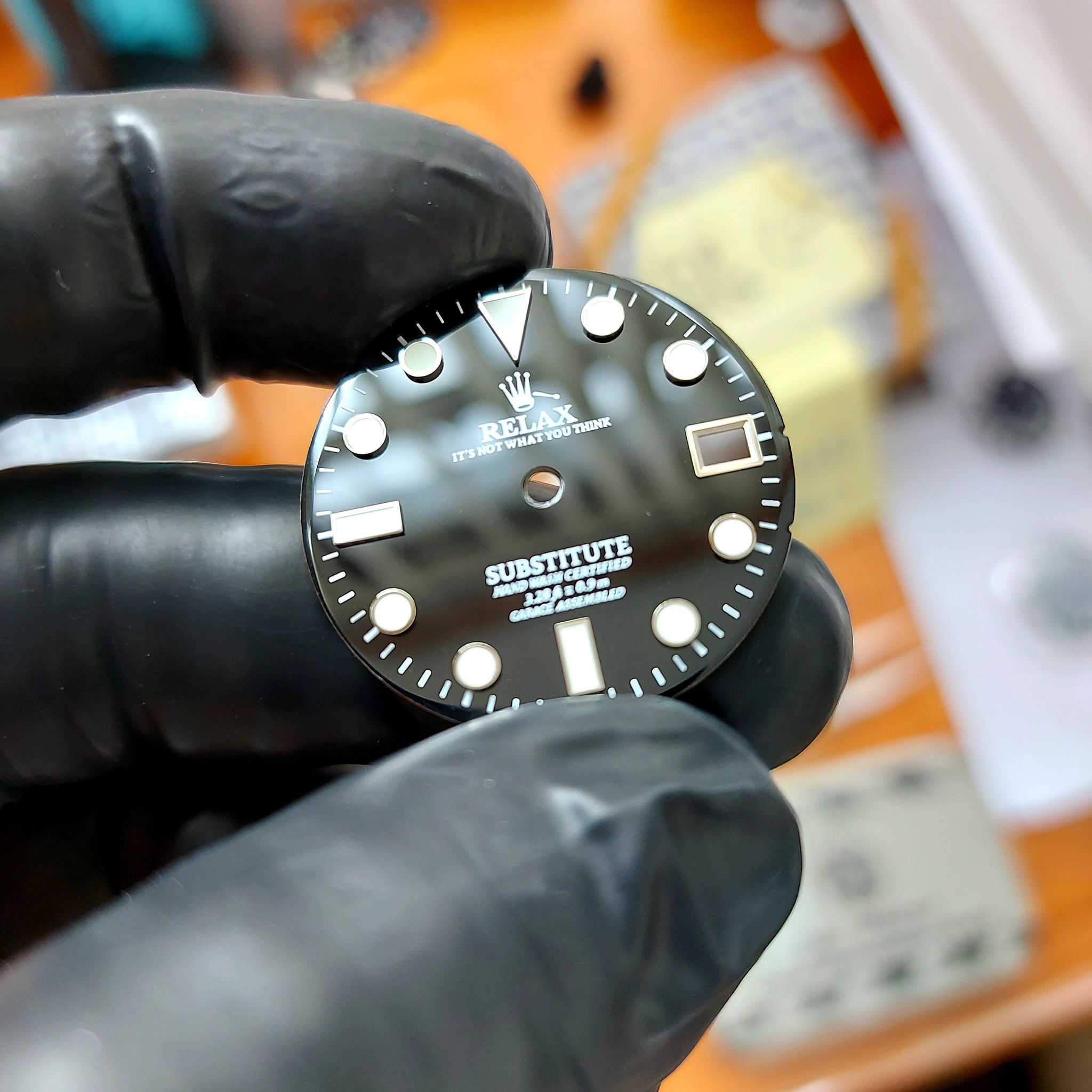 Seiko mod dial , Seiko mod parts ,Dial Maker - Matt Grey Dial – dial ...