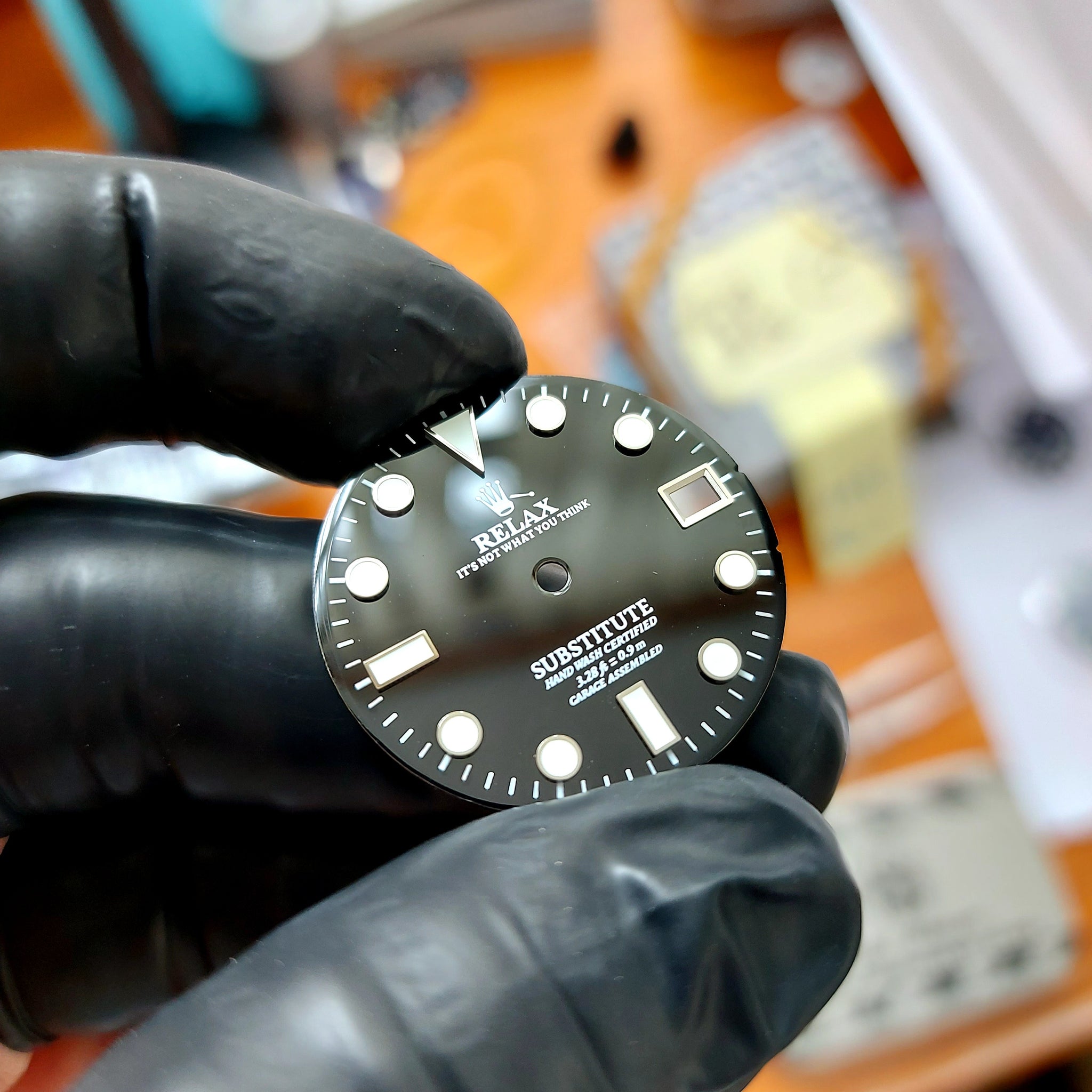 Seiko mod dial , Seiko mod parts ,Dial Maker - Matt Grey Dial – dial ...