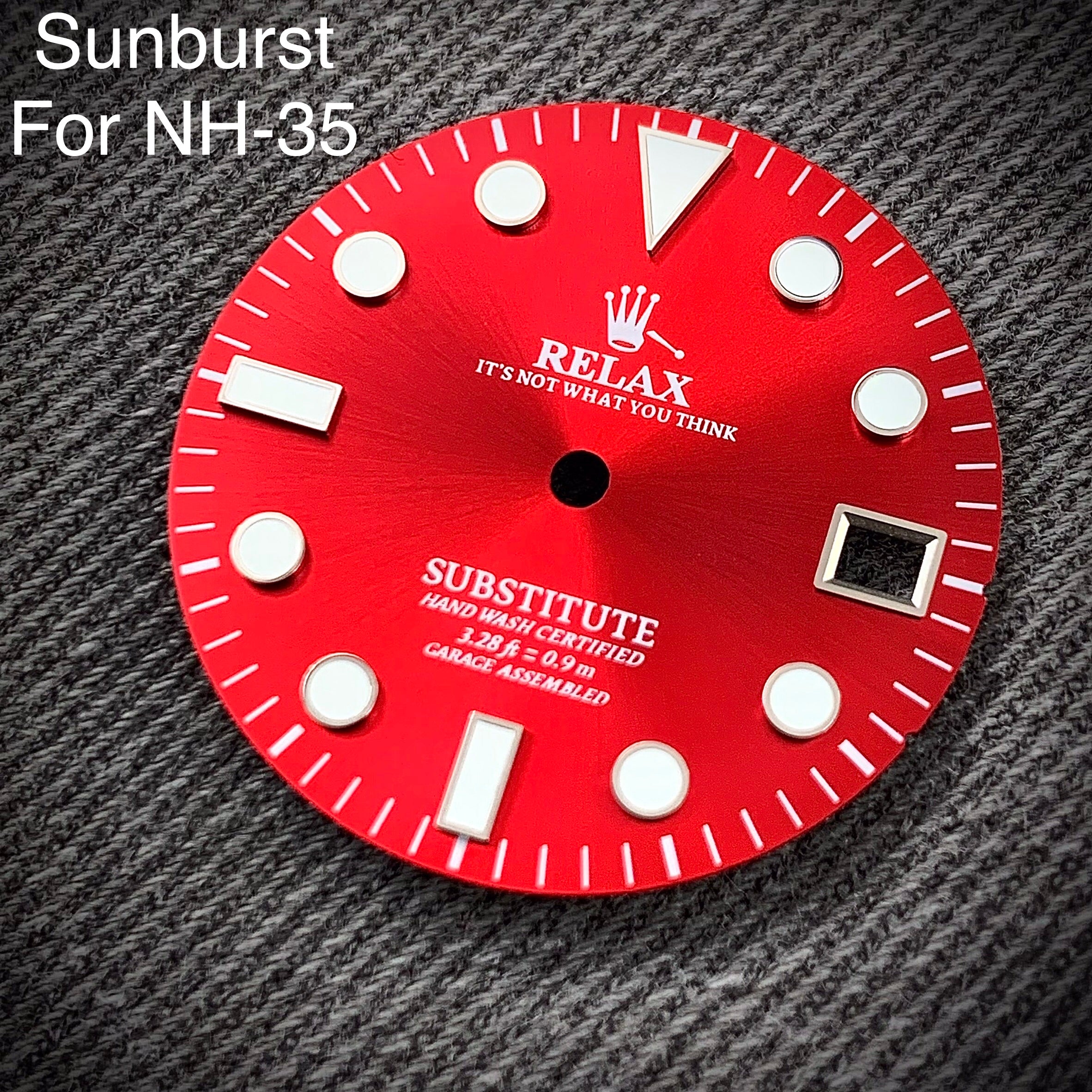 Seiko mod dial , Seiko mod parts ,Dial Maker - Matt Grey Dial – dial ...